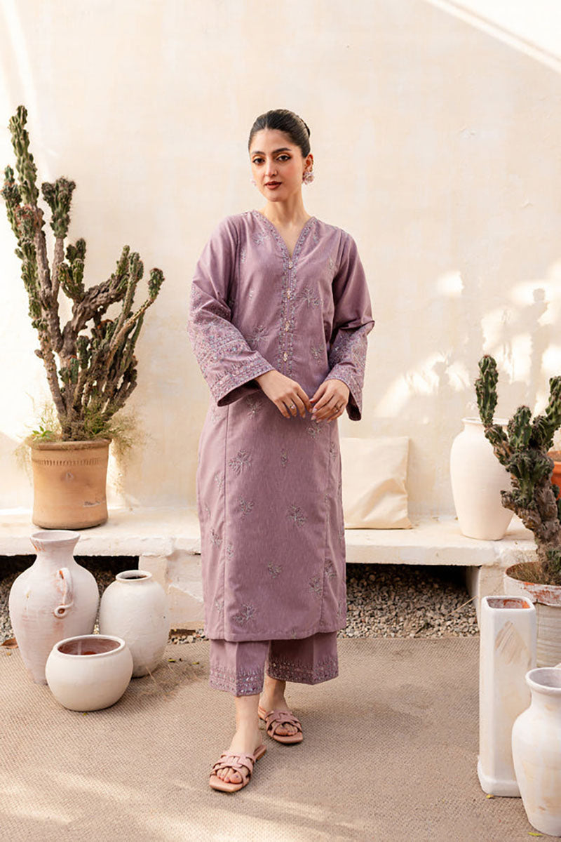 Faro - 2Pc Embroidered Dress – Coral Stitch
